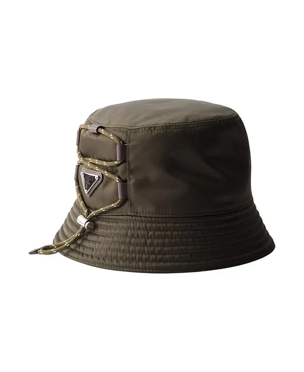 Prada Speedrock Re-nylon Bucket Hat - Green