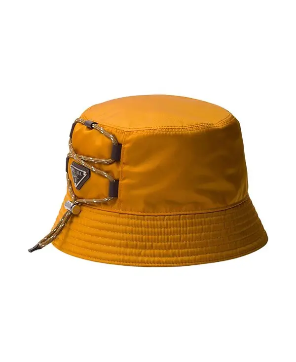 Prada Speedrock Re-nylon Bucket Hat - Orange