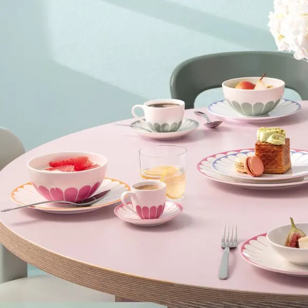 VILLEROY & BOCH Fleur Cassis Espresso Cup - Pink