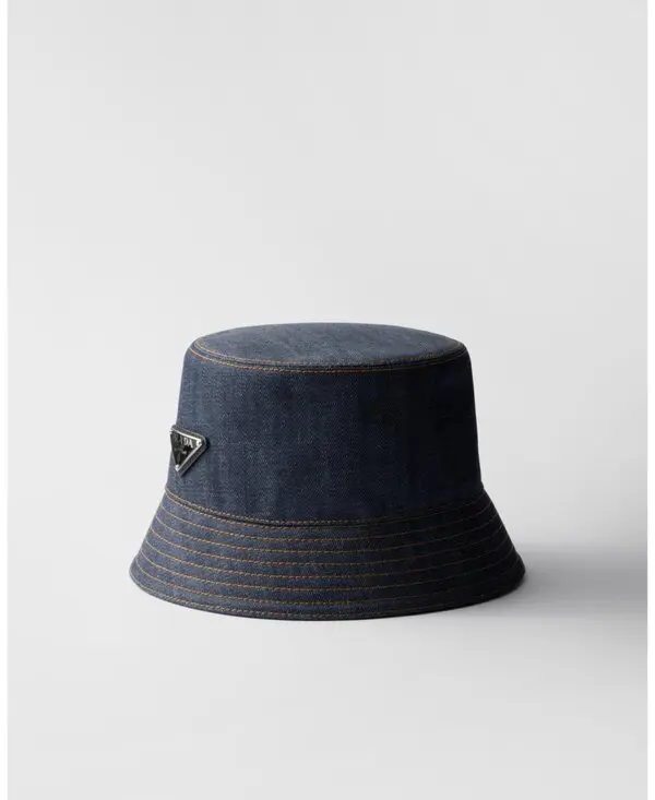 Prada Selvedge Denim Bucket Hat