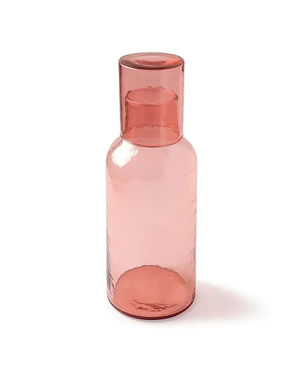 CREATIVE WOMEN Glass Carafe And Cup - Pink
