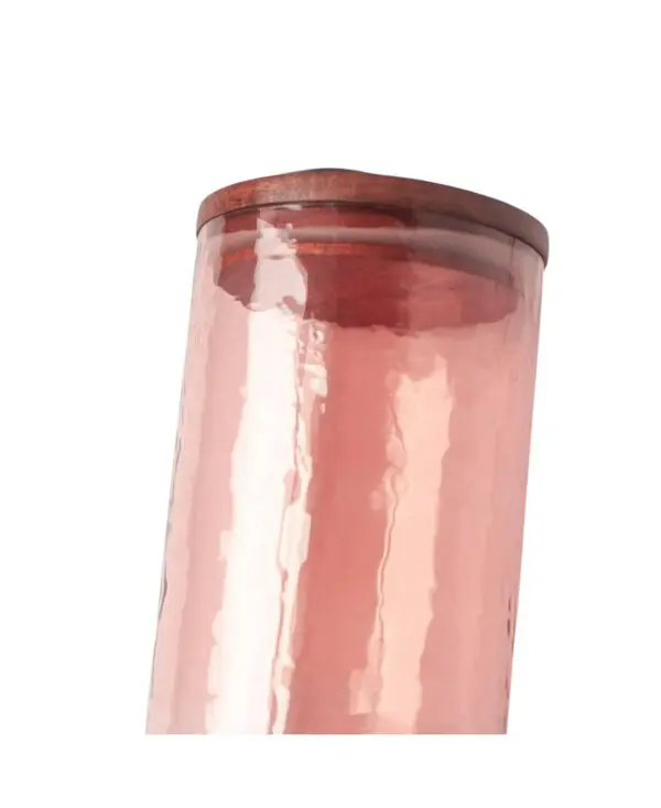 CREATIVE WOMEN Glass Canister - Blush