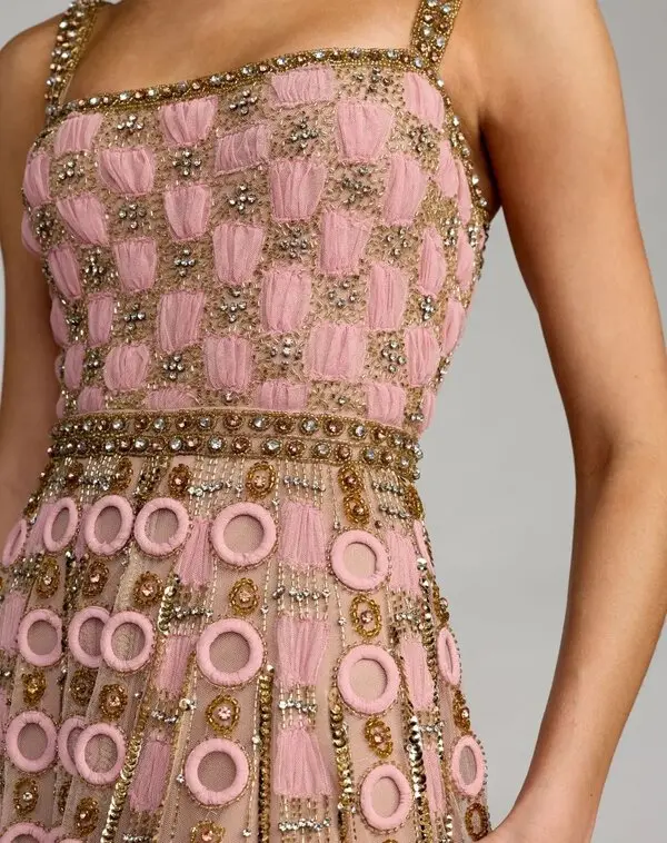 MAC DUGGAL COLLECTION Sleeveless Embellished A-line Gown