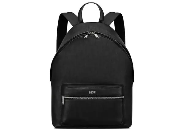 Dior Rider Oblique Galaxy Backpack - Black