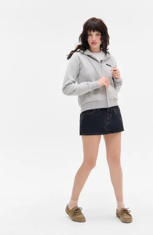 BDG URBAN OUTFITTERS Shrunken Zip Hoodie