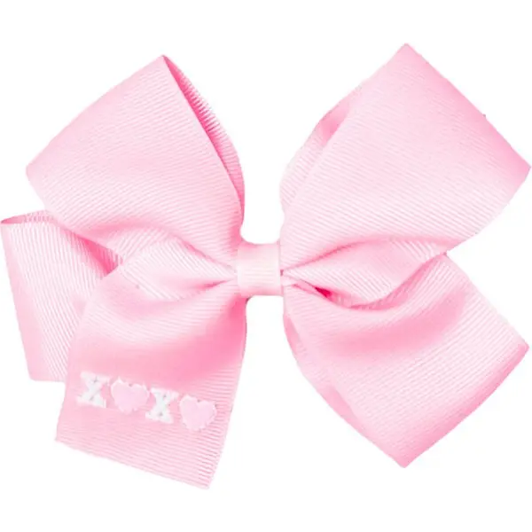 BITS & BOWS Xo Hair Bow - Pink