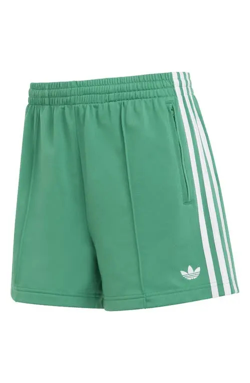 Adidas Originals By Alexander Wang Firebird Recycled Polyester Shorts - Bold Green/white
