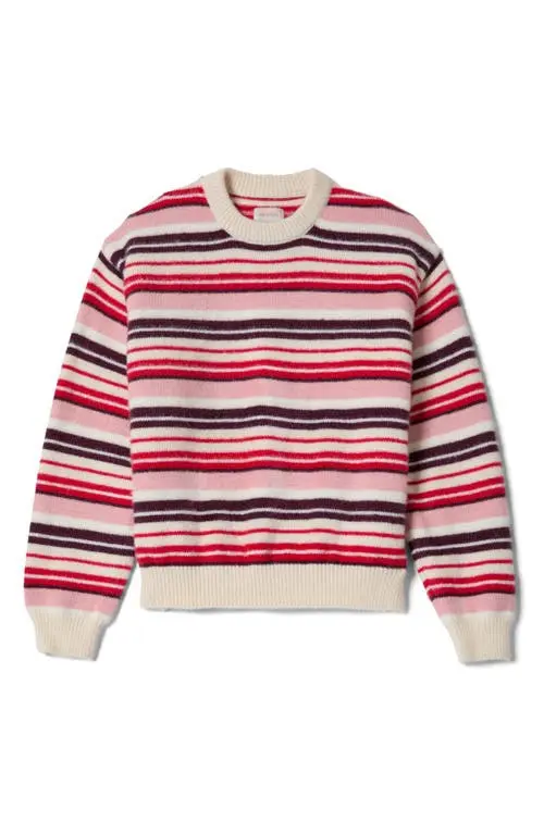 Brixton Striped Crewneck Sweater