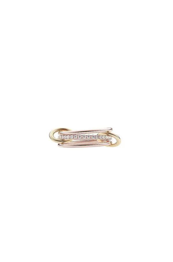 SPINELLI KILCOLLIN Sonny Sg Ring - 18k Rose Gold  18k Yellow Gold  & White