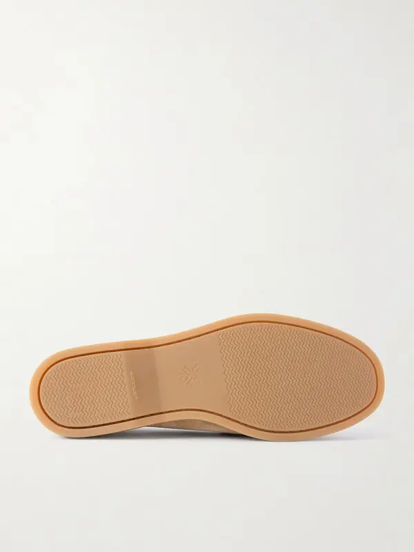 SAMAN AMEL City Suede Loafers - Brown