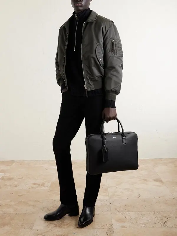 TOM FORD Full-grain Leather Briefcase