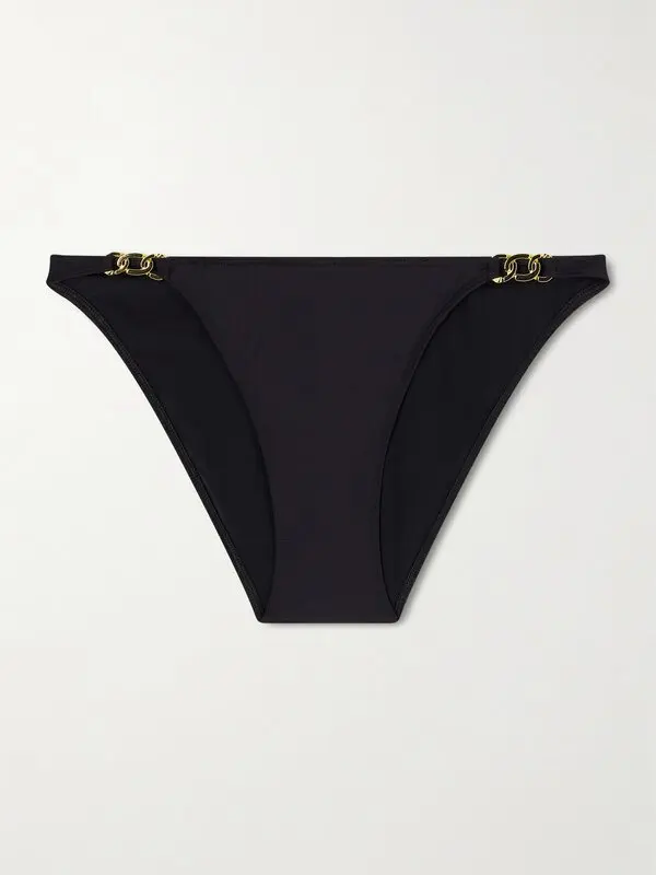 NILI LOTAN Embellished Bikini Briefs