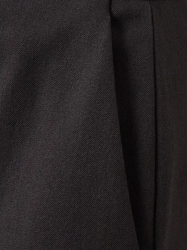 JOSEPH Tafira Stretch-gabardine Straight-leg Pants - Brown