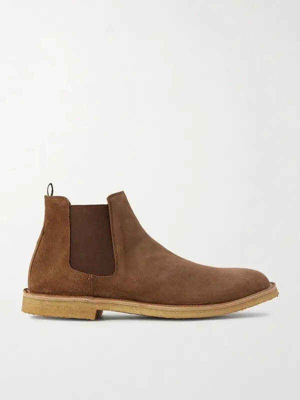 Officine Creative History 004 Suede Chelsea Boots