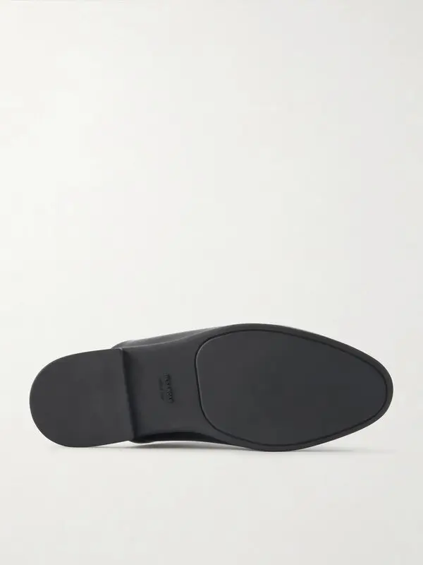 JIL SANDER Sabot Leather Mules