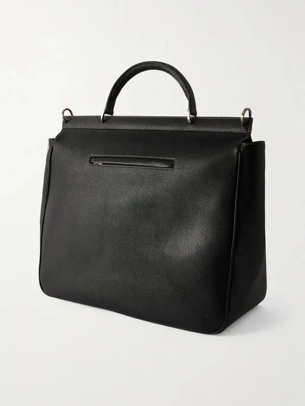 Brunello Cucinelli Full-grain Leather Holdall
