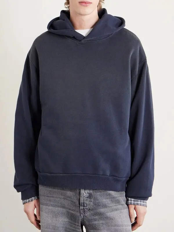Acne Studios Franziska Garment-dyed Logo Hoodie