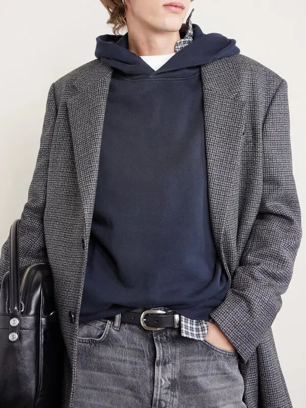 Acne Studios Franziska Garment-dyed Logo Hoodie