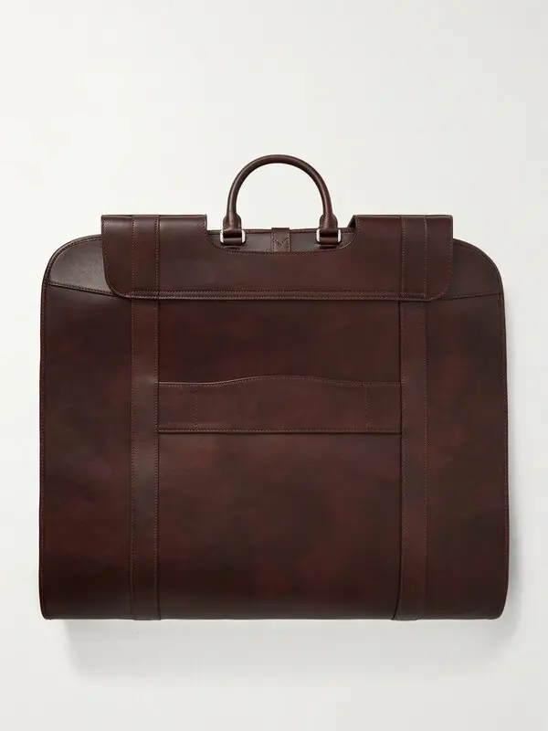 Brunello Cucinelli Leather Suit Carrier