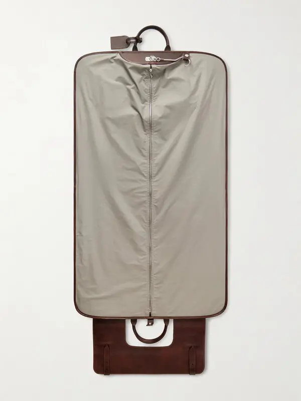 Brunello Cucinelli Leather Suit Carrier