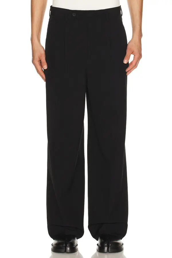 MAISON MARGIELA Lightweight Suiting Pants - Black