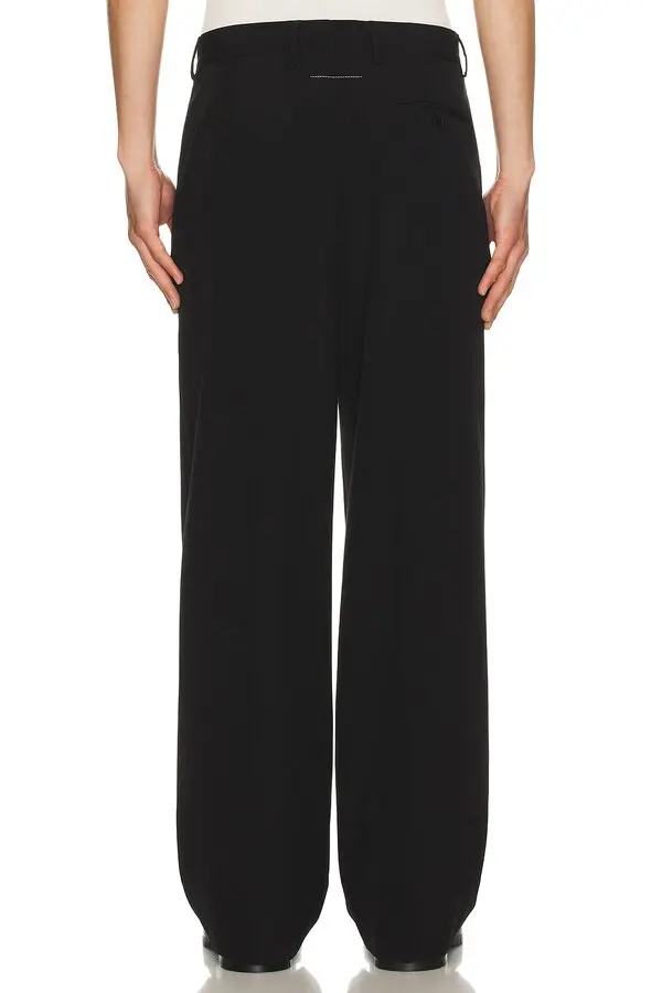 MAISON MARGIELA Lightweight Suiting Pants - Black