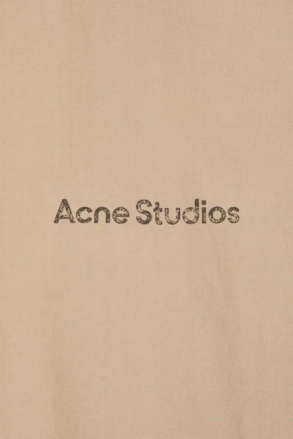 Acne Studios Olando Cotton Poplin Jacket - Mushroom Beige