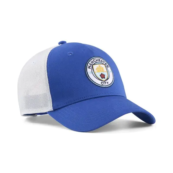 PUMA Manchester City King Trucker Cap - Blue