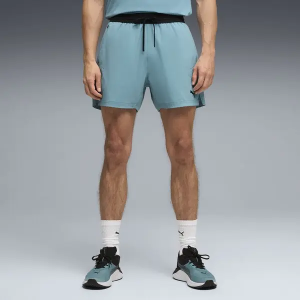 PUMA Pwrmode Training 5" Woven Shorts - Blue