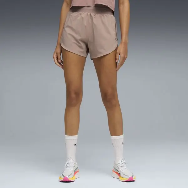PUMA Dreamrun 3" Running Shorts - Beige