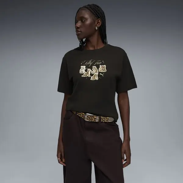 PUMA House Of Graphics Kitty Sticker Relaxed T-shirt