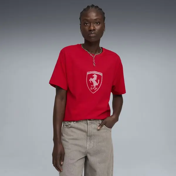 PUMA Scuderia Ferrari Tonal Shield T-shirt