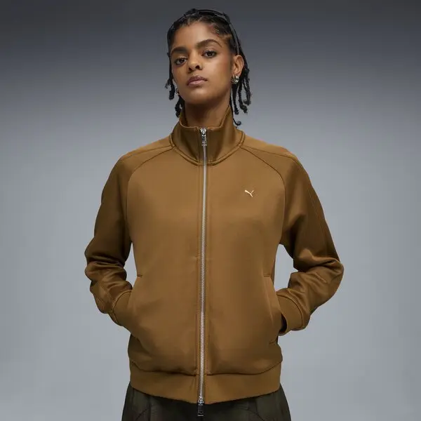 PUMA T7 Track Jacket - Brown