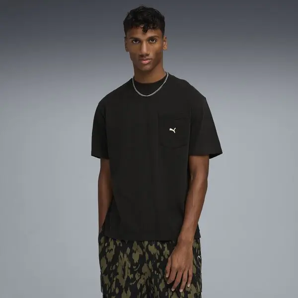 PUMA Select Essentials Pocket T-shirt - Black