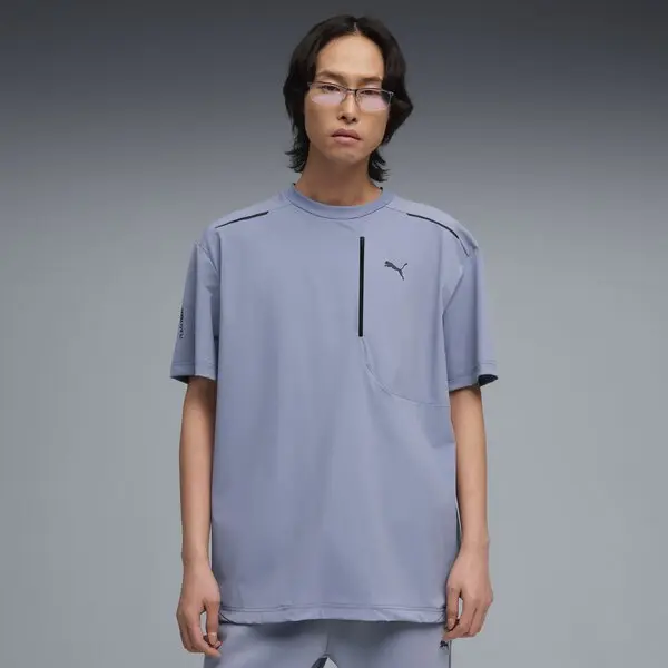 PUMA Tech Relaxed Pocket T-shirt - Gray