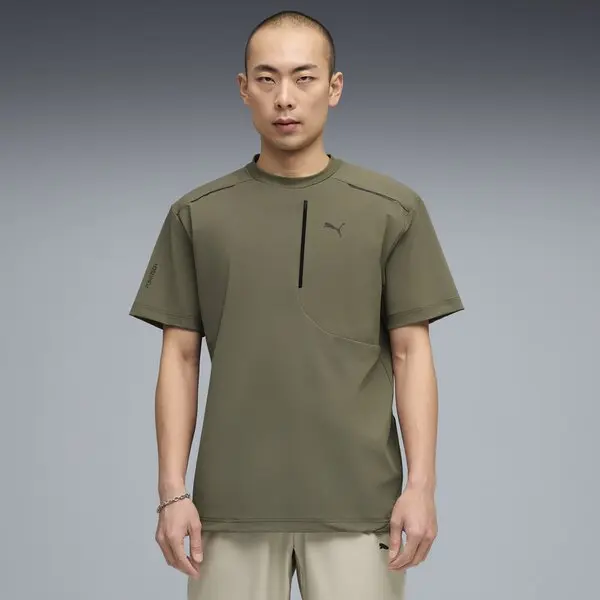 PUMA Tech Relaxed Pocket T-shirt - Green