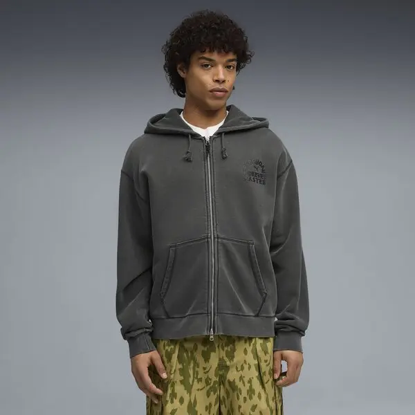 PUMA Zip-up Relaxed Fit Hoodie