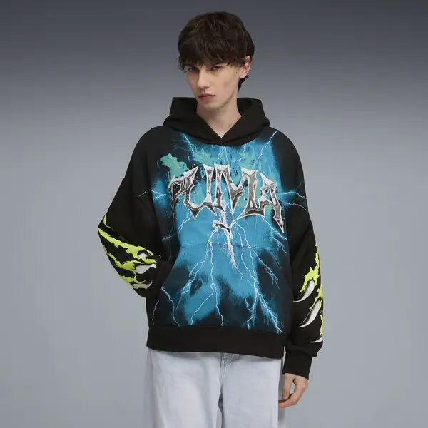 PUMA Graphic Fleece Hoodie