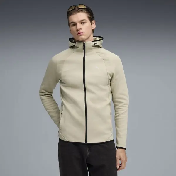 PUMA Evostripe Full Zip Hoodie - Beige