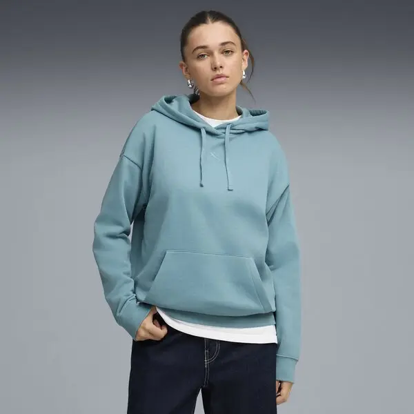 PUMA Essentials Fleece Relaxed Hoodie - Blue