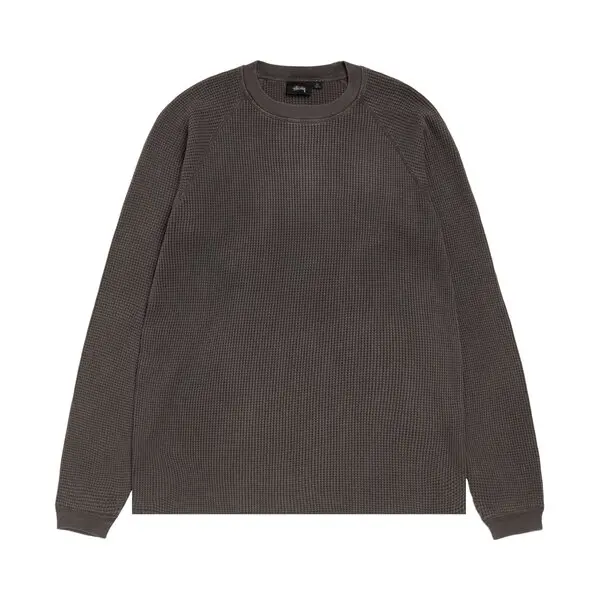 StÜssy Mantra Raglan Thermal - Black