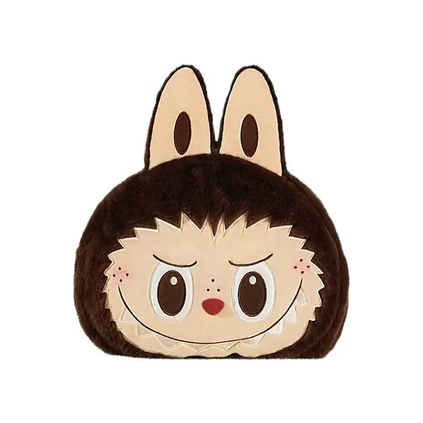 POP MART The Monsters Labubu Classic Bag Series Big Head Backpack - Brown
