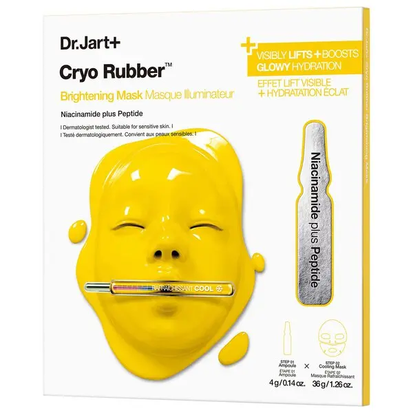 DR. JART+ Cryo Rubber Brightening Face Mask With Niacinamide - One-color