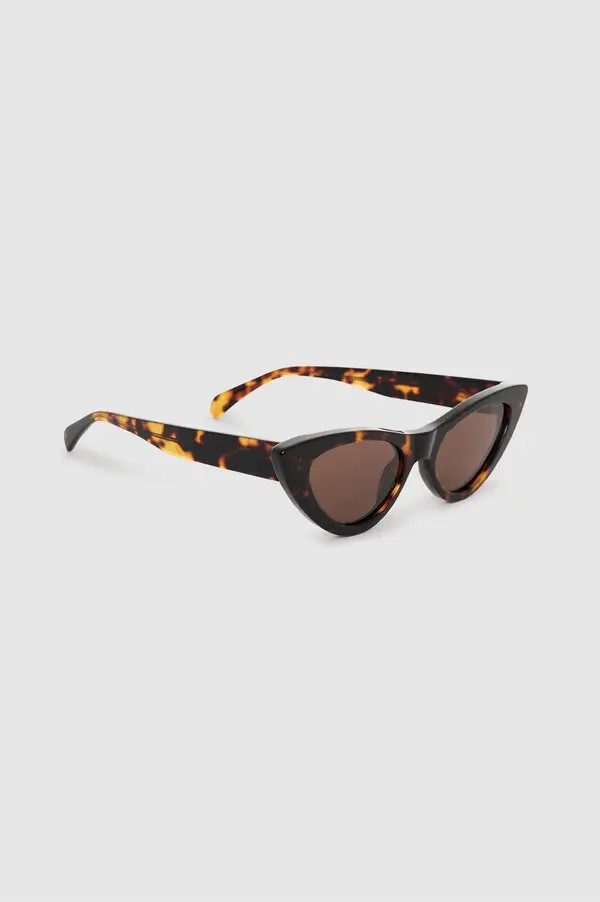 ANINE BING Marsais Sunglasses - Dark Tortoise
