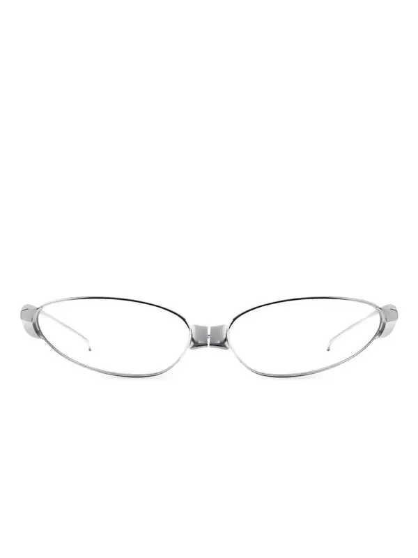 GENTLE MONSTER Fuse 02 Oval-frame Glasses - Silver