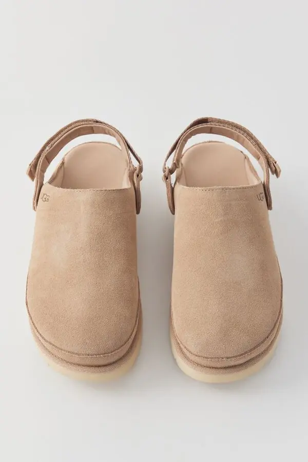 UGG Goldenstar Suede Clogs