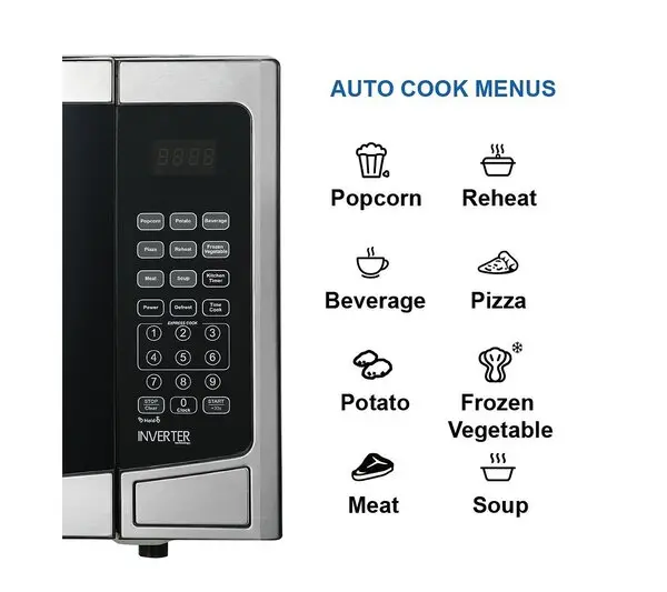 EMERSON 1.2 Cu Ft 1000w Inverter Touch Control Icrowave