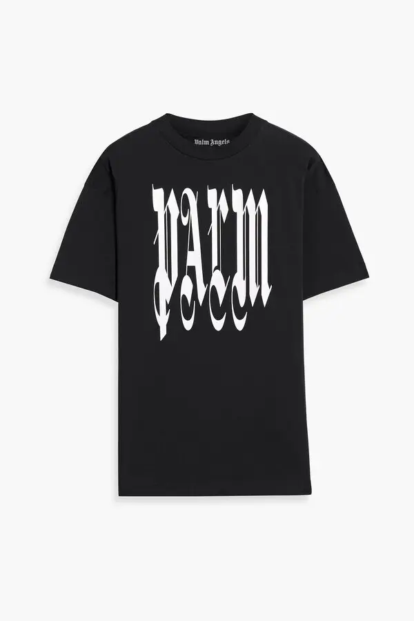 Palm Angels Printed Cottonjersey Tshirt