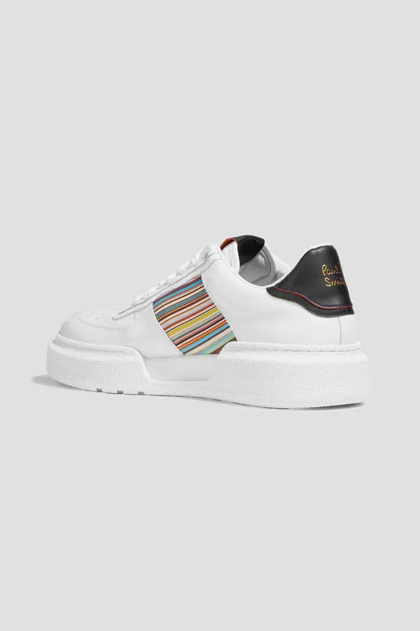 Paul Smith London Striped Leather Sneakers