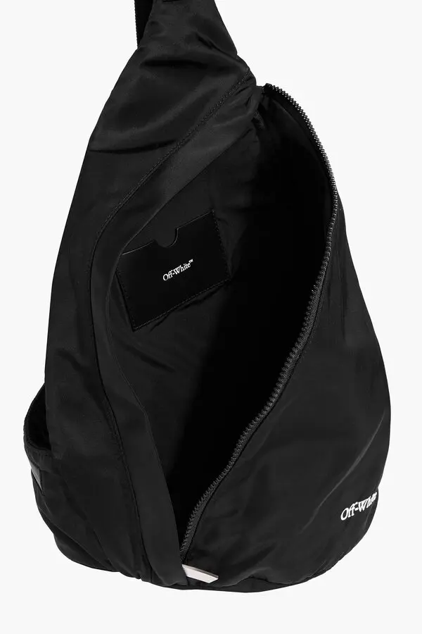 Off-White Printed Shell Backpack